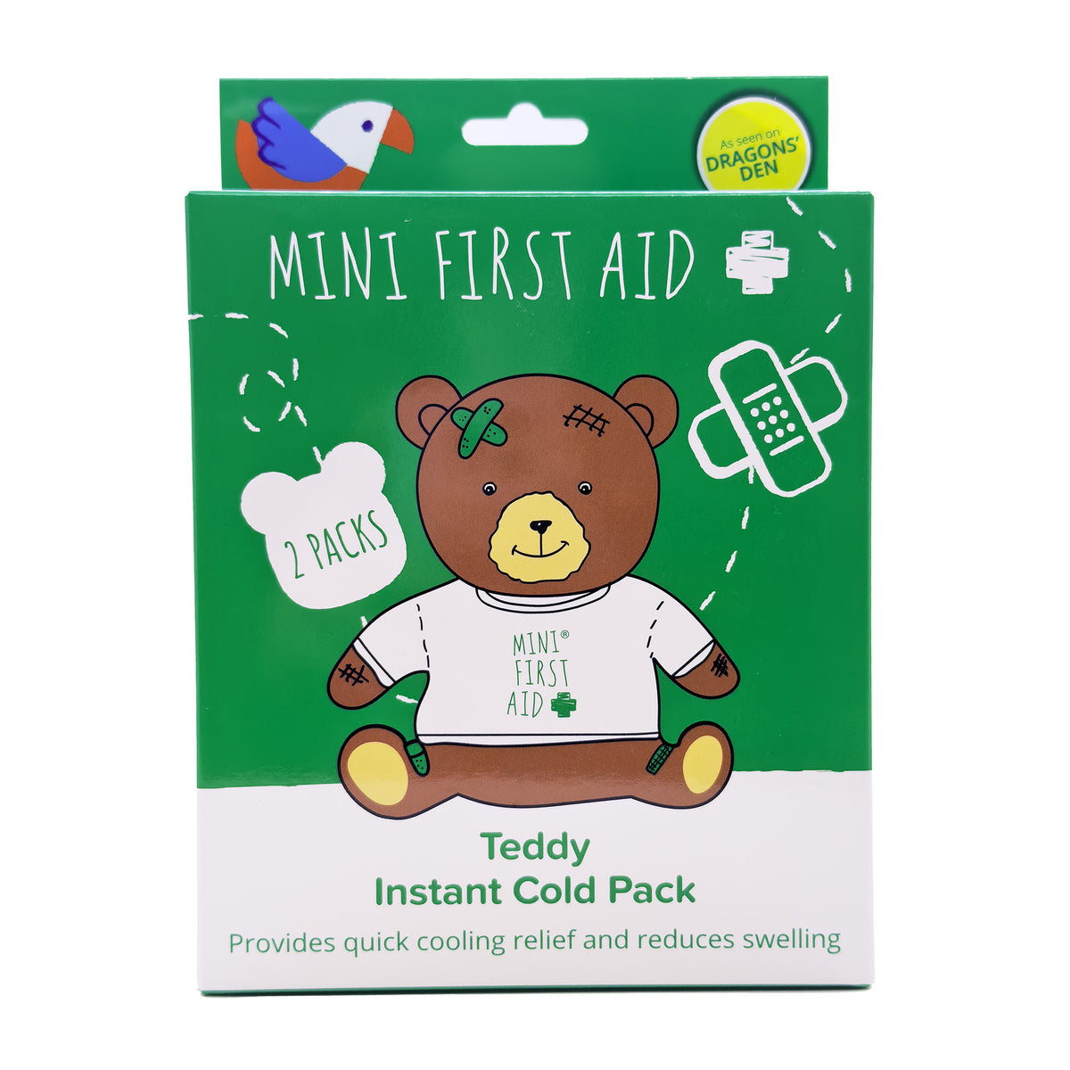 Teddy Instant Cold Pack – Mini First Aid