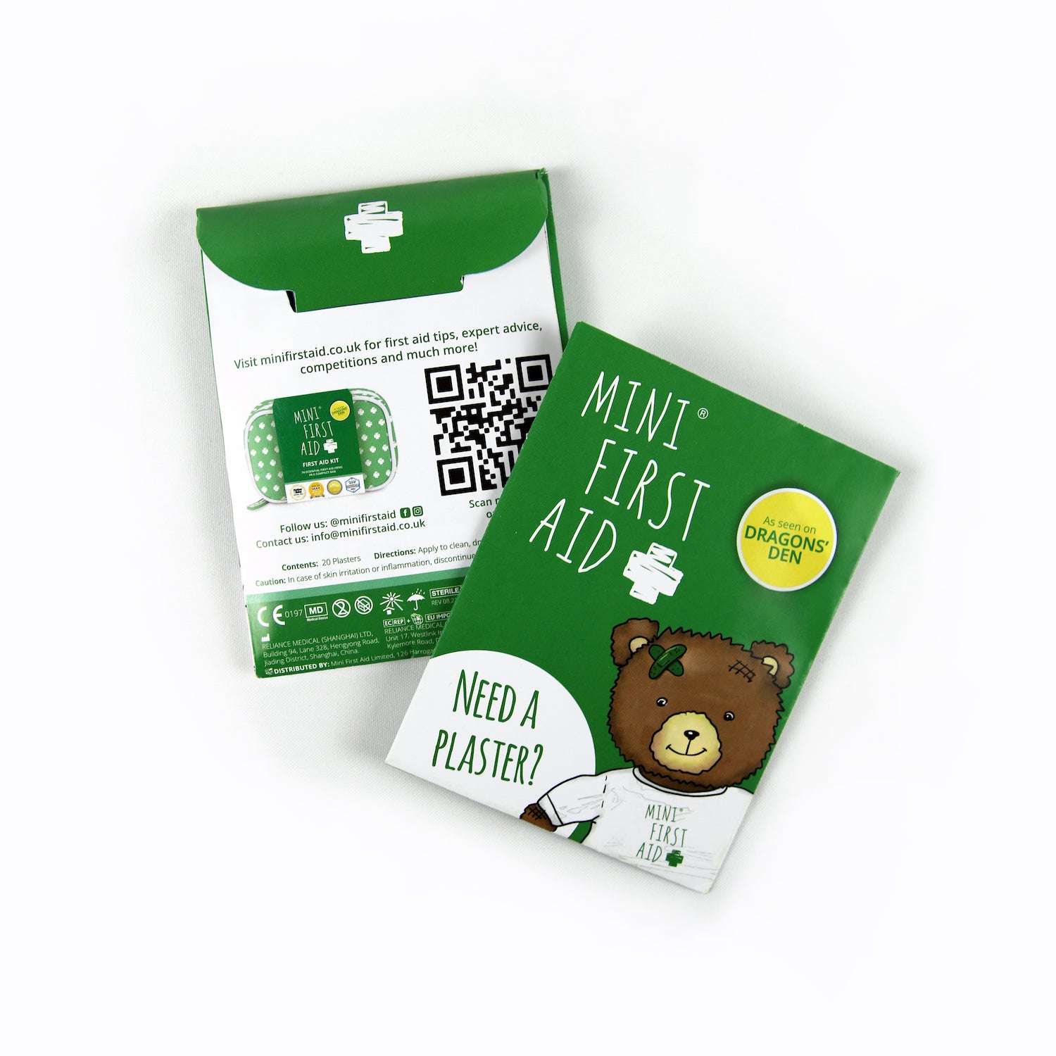 Mini First Aid Plaster Pouch (20 plasters)